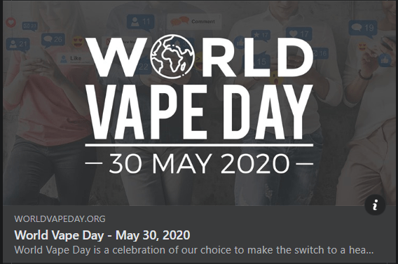 World Vape Day 2020 – Je-défume